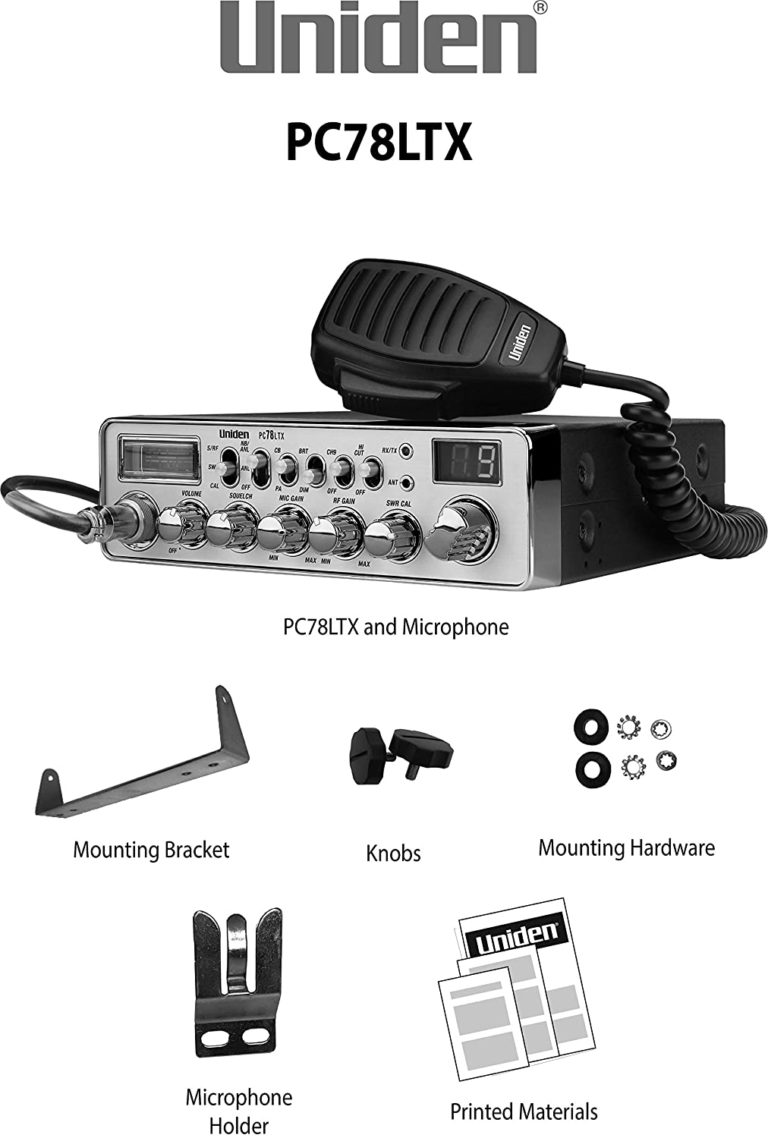 Uniden PC78LTX 40-Channel CB Radio | CB Radio Magazine